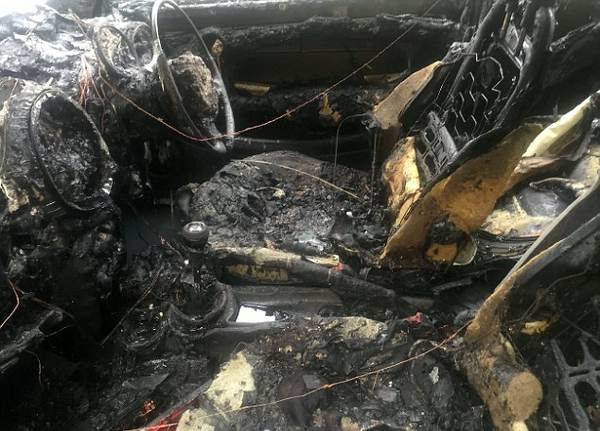 Model's MINI Cooper Catches Fire In UK