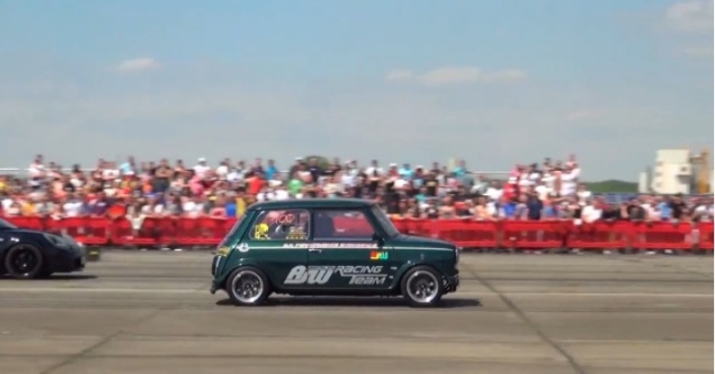 Austin Mini Cooper With Hayabusa Engine